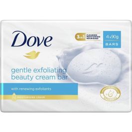 DOVE DOVE ZEEP - EXFOLIATING 4 X 100 GR. 4 X 100 GRAM